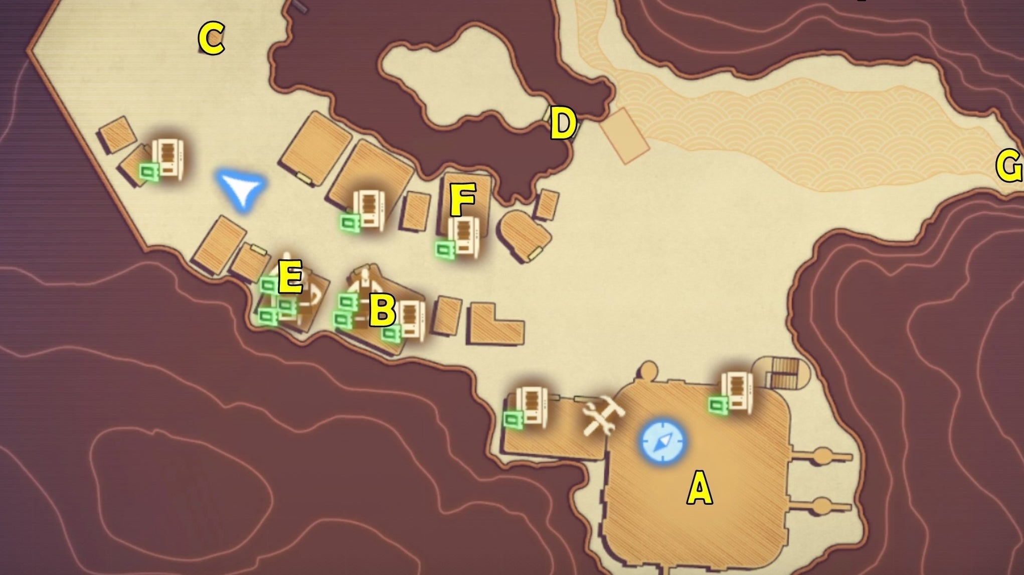 The Outer Worlds - Roztoka (Monarch): mapa | Eurogamer.pl