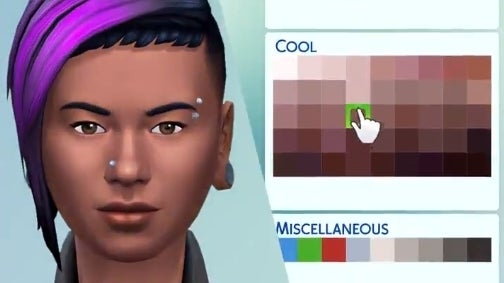 The Sims 4 update adds over 100 new skin tones | Eurogamer.net