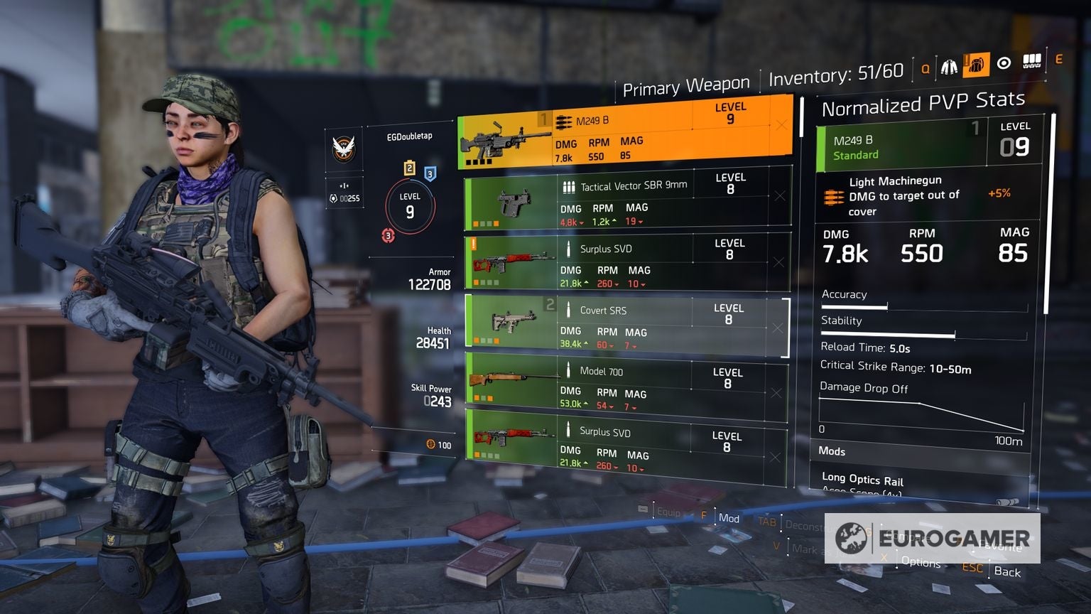 The Division 2 best weapons, damage stats and talents list - all weapon ...
