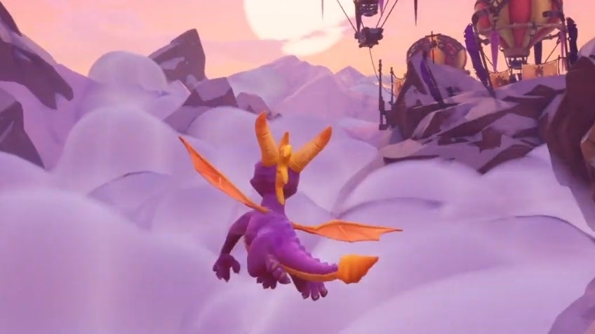 This Spyro Reignited freeflight glitch lets you soar wherever you want ...