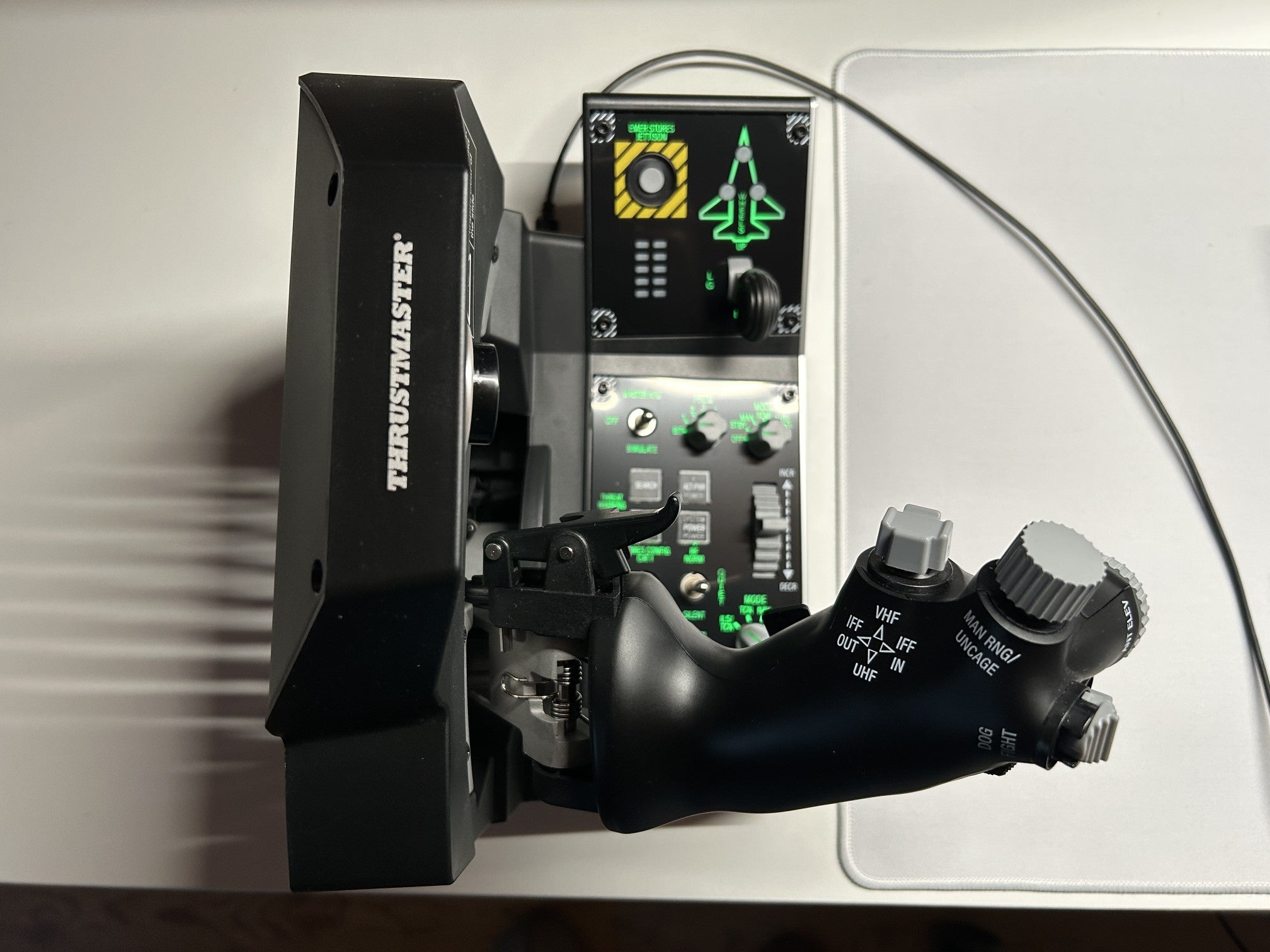 Thrustmaster Viper TQS thrust lever quadrant system in the test – fly ...