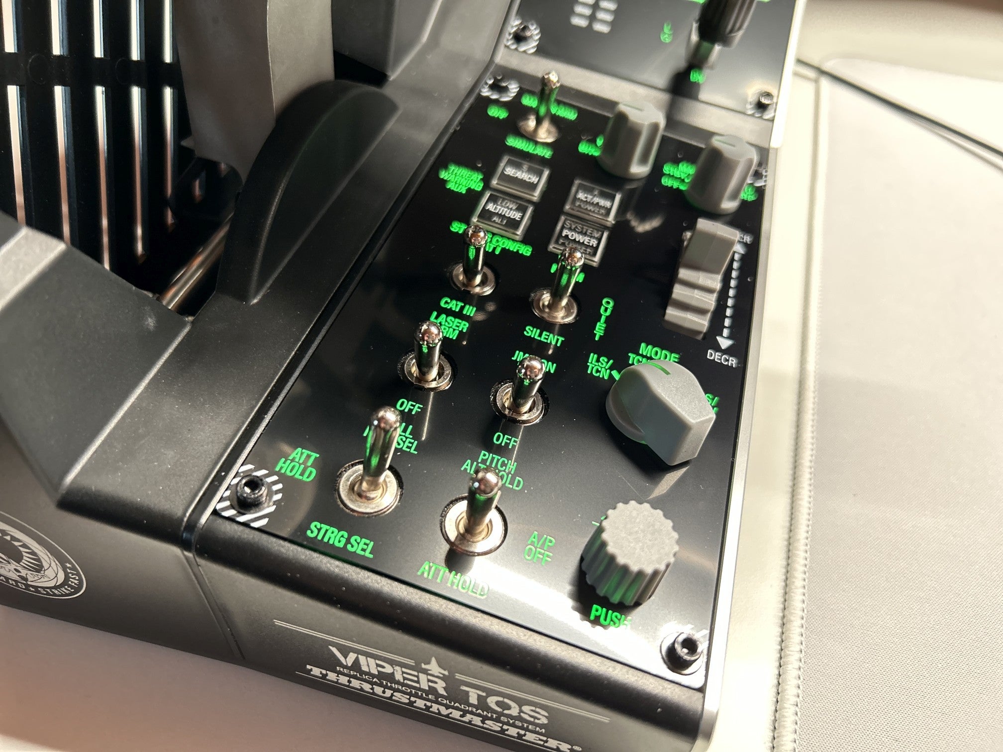 Thrustmaster Viper TQS thrust lever quadrant system in the test – fly ...