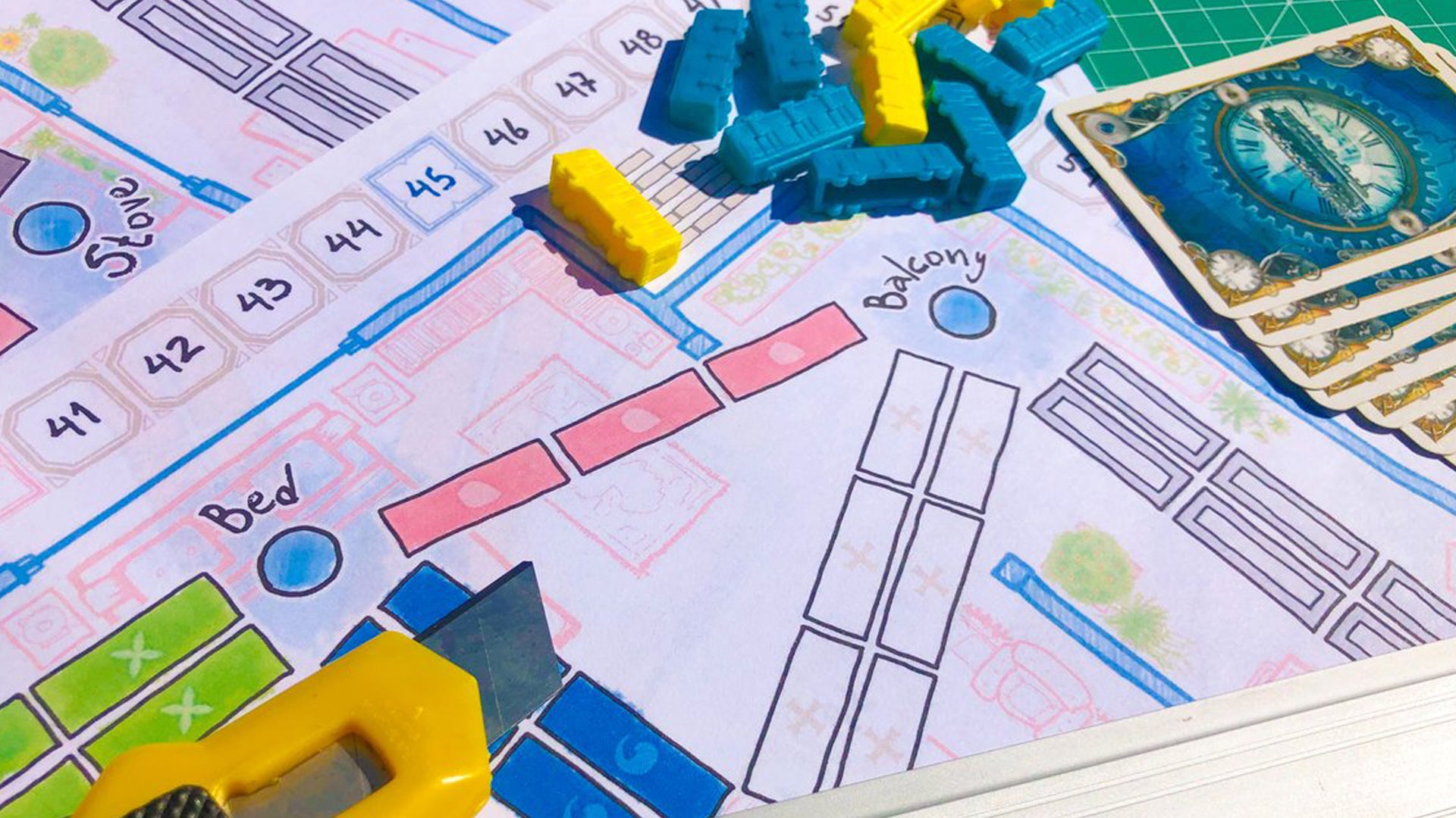 Ticket to Ride: Stay at Home is a free print-and-play expansion about ...