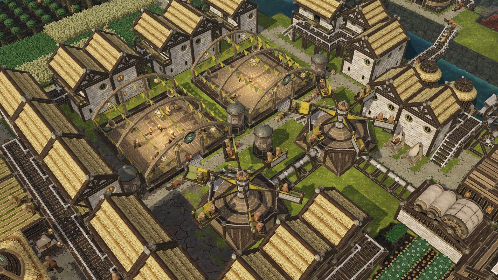 Beaver colony sim Timberborn's biggest ever update brings a tidal wave ...