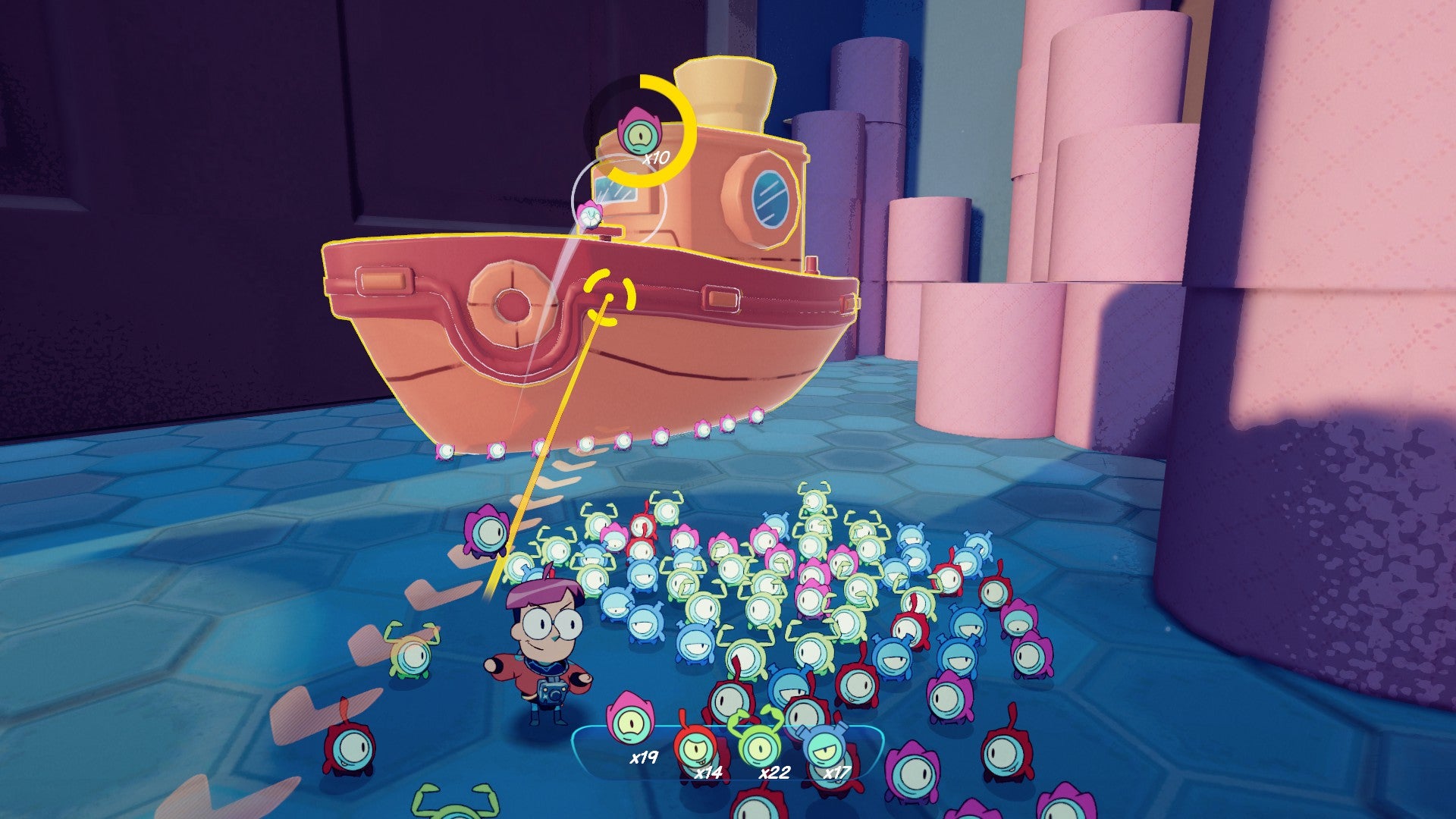 Tinykin review: a fun Pikmin-like bursting with humorous surprises ...