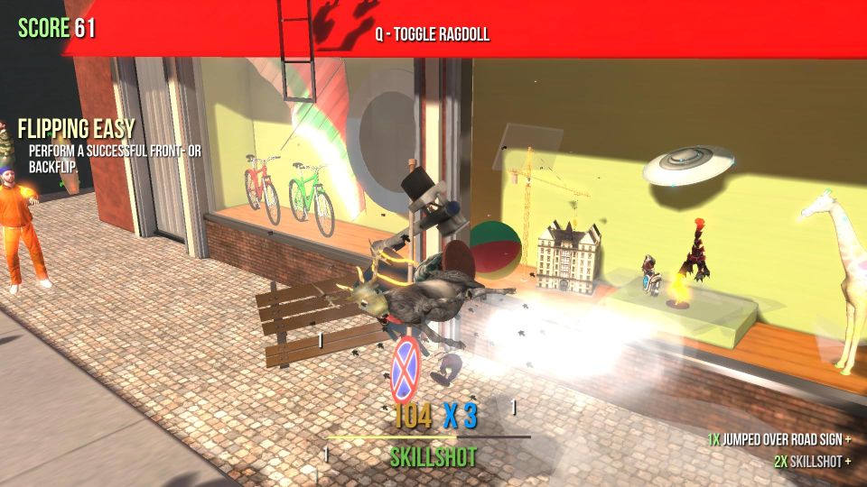 Split screen multiplayer release date announced for Goat Simulator | VG247