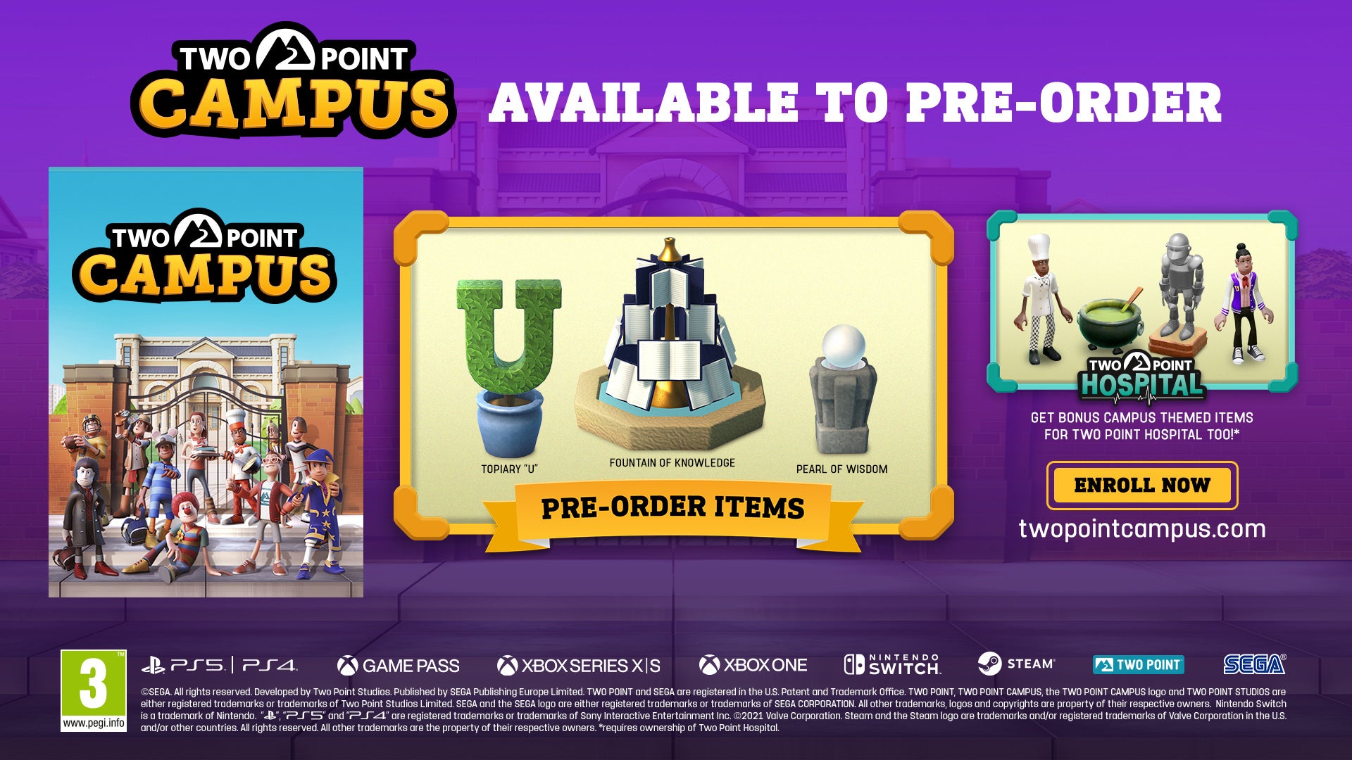 Two Point Campus launches in May, and via Xbox Game Pass on day one ...