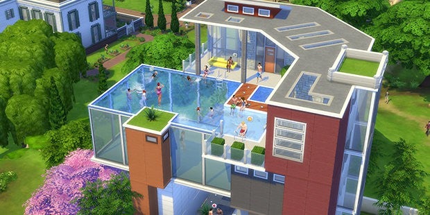 Sims Pool Room