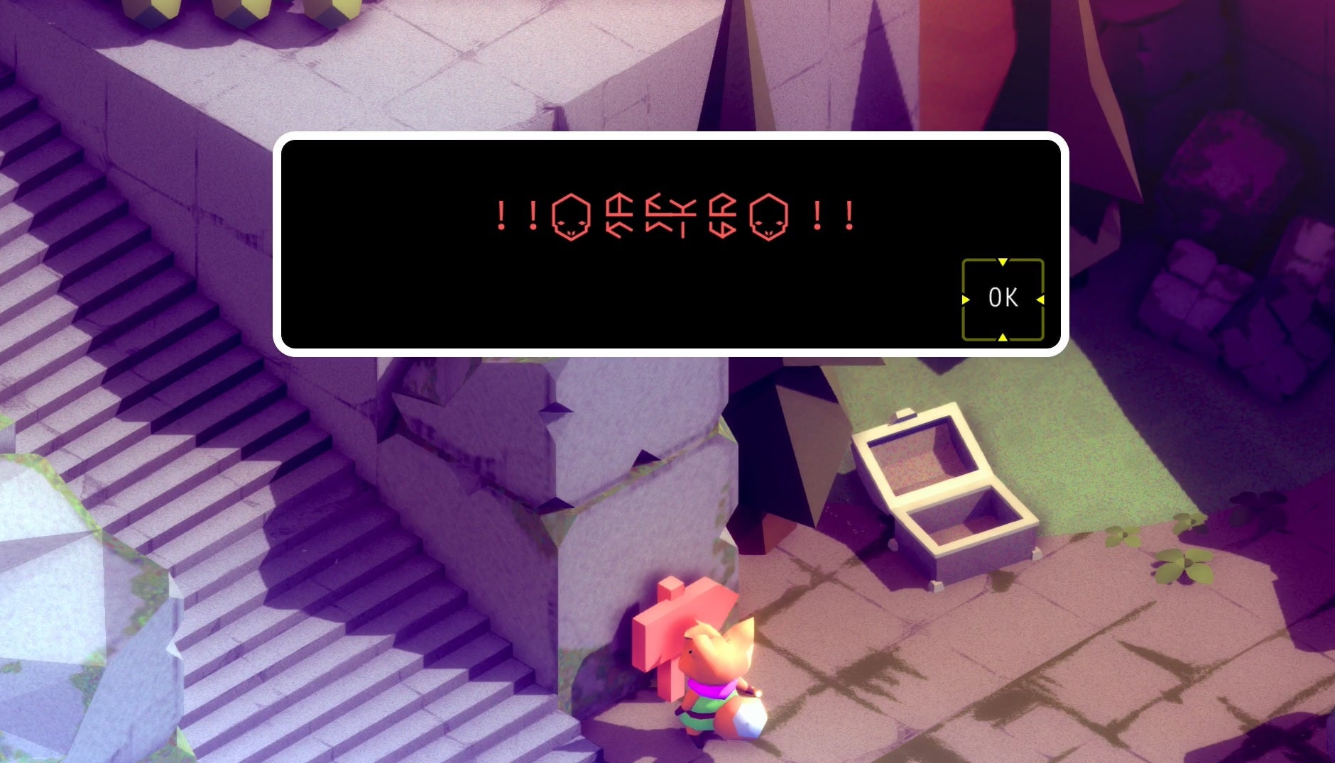 Tunic hides instruction manual pages for the game you're playing in the ...