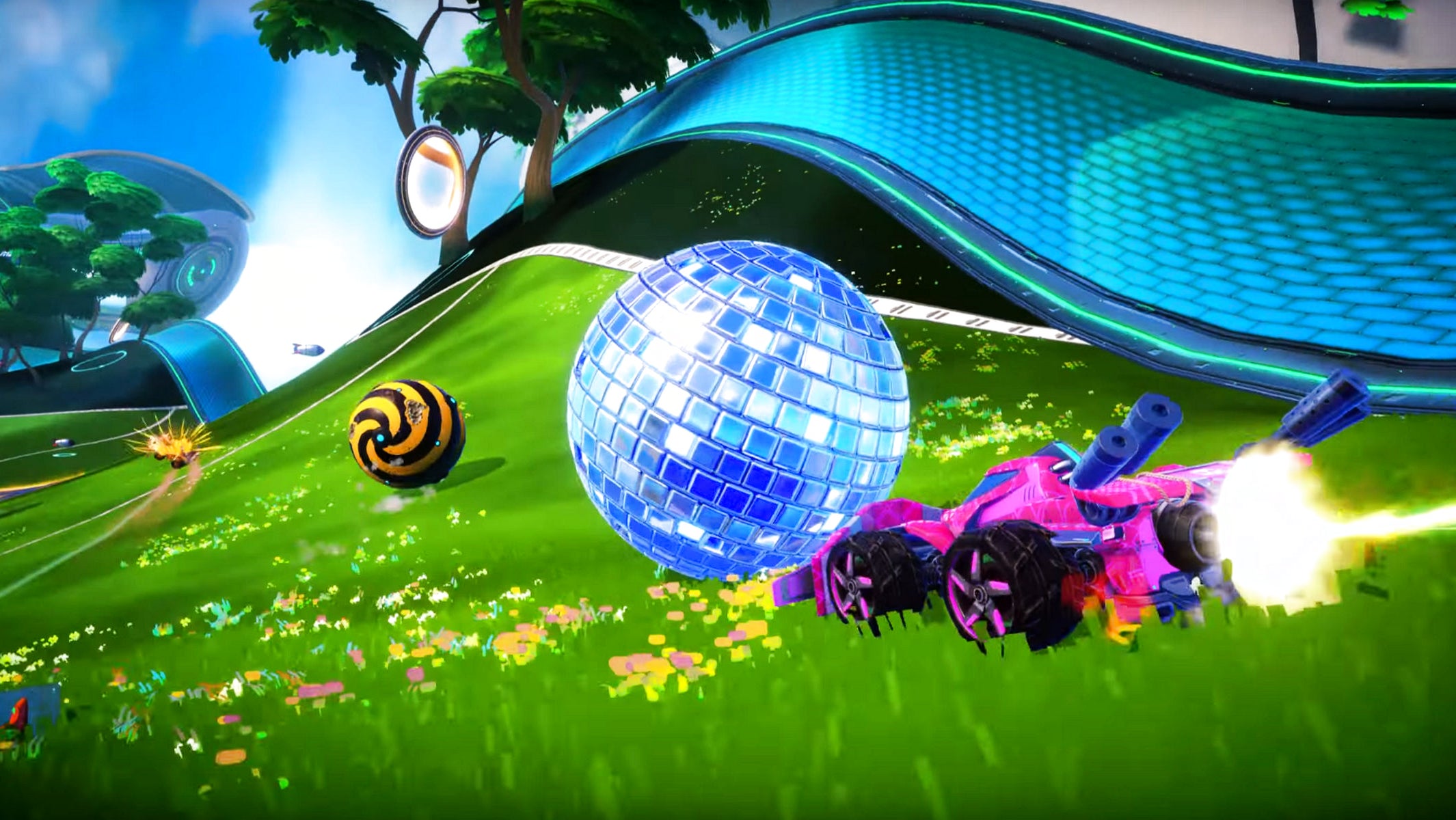 Turbo Golf Racing wirft Rocket League und Golf in einen Topf | Eurogamer.de