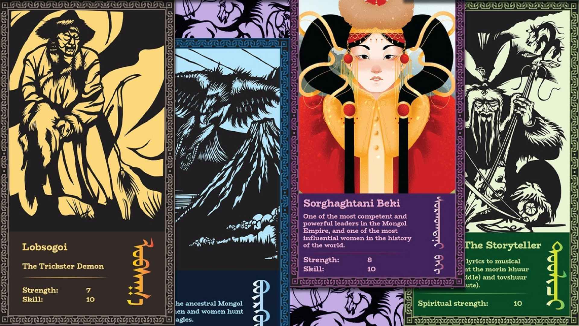 Help preserve the Mongolian language by playing a board game steeped in ...