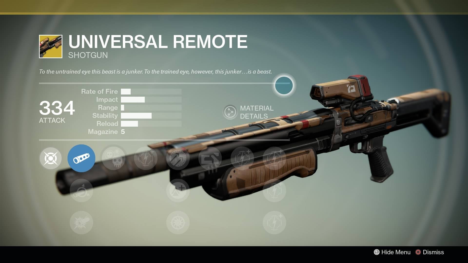 Universal Remote Destiny