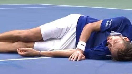 US Open tennis champ does FIFA's dead fish celebration | Eurogamer.net