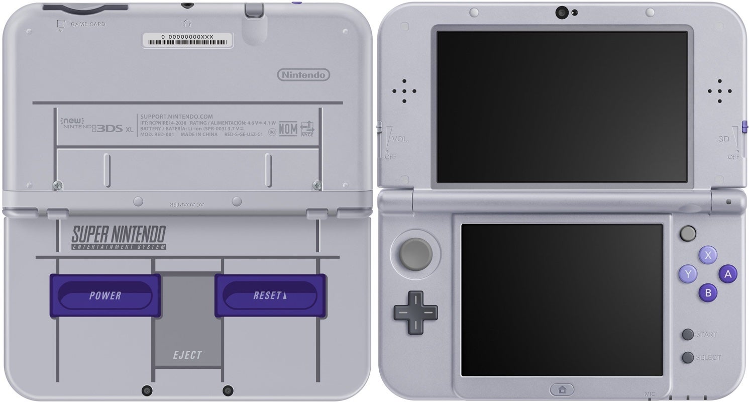 Nintendo reveals a Super Nintendo 3DS XL for North America | Eurogamer.net