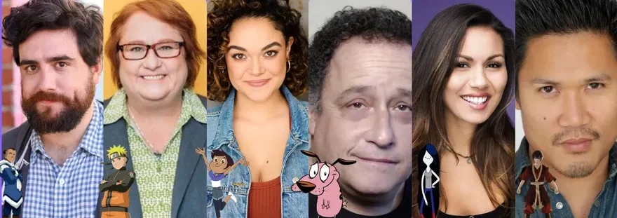 Naruto, Avatar: The Last Airbender, Owl House, and other voice actors ...