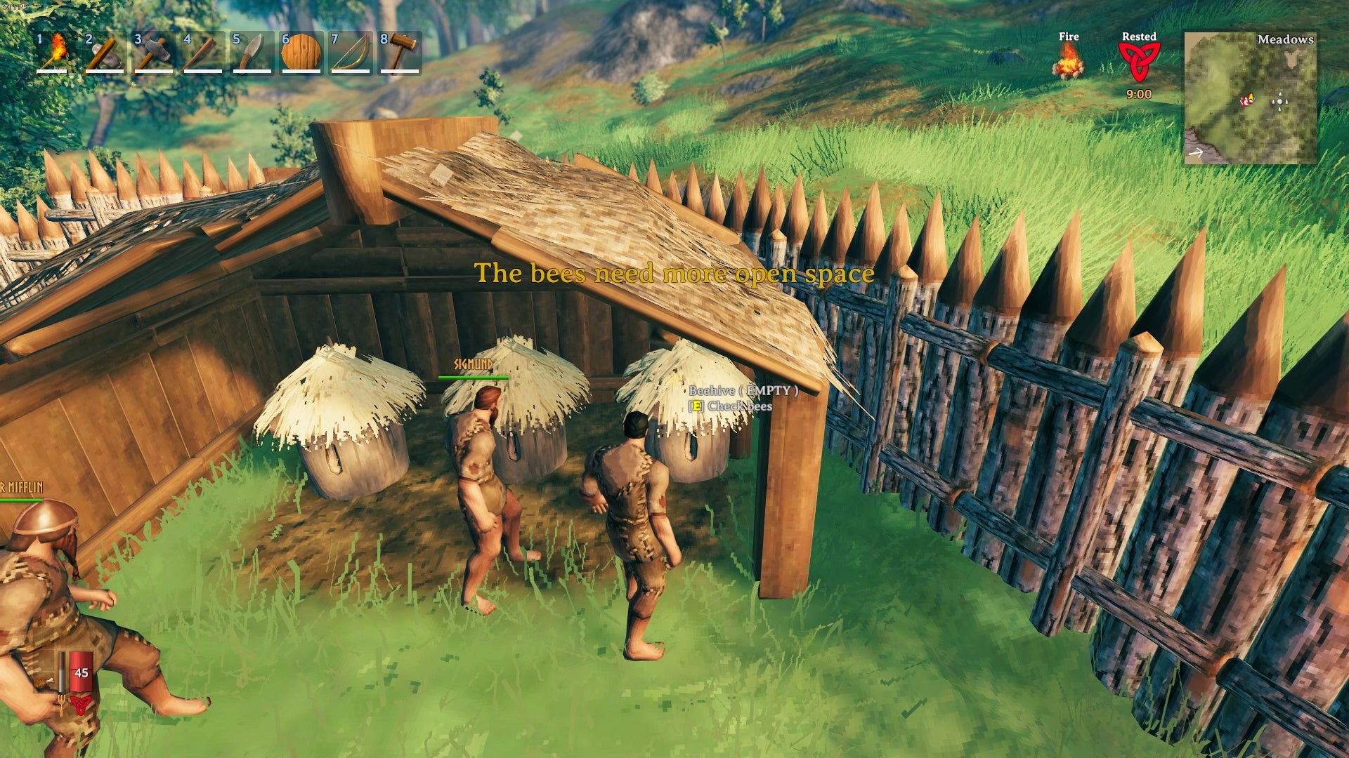 I just want the bees in Valheim to be happy | Rock Paper Shotgun