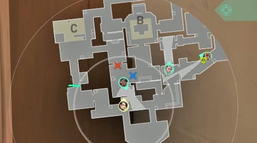 Valorant - minimapa: ikony, oznaczenia | Eurogamer.pl