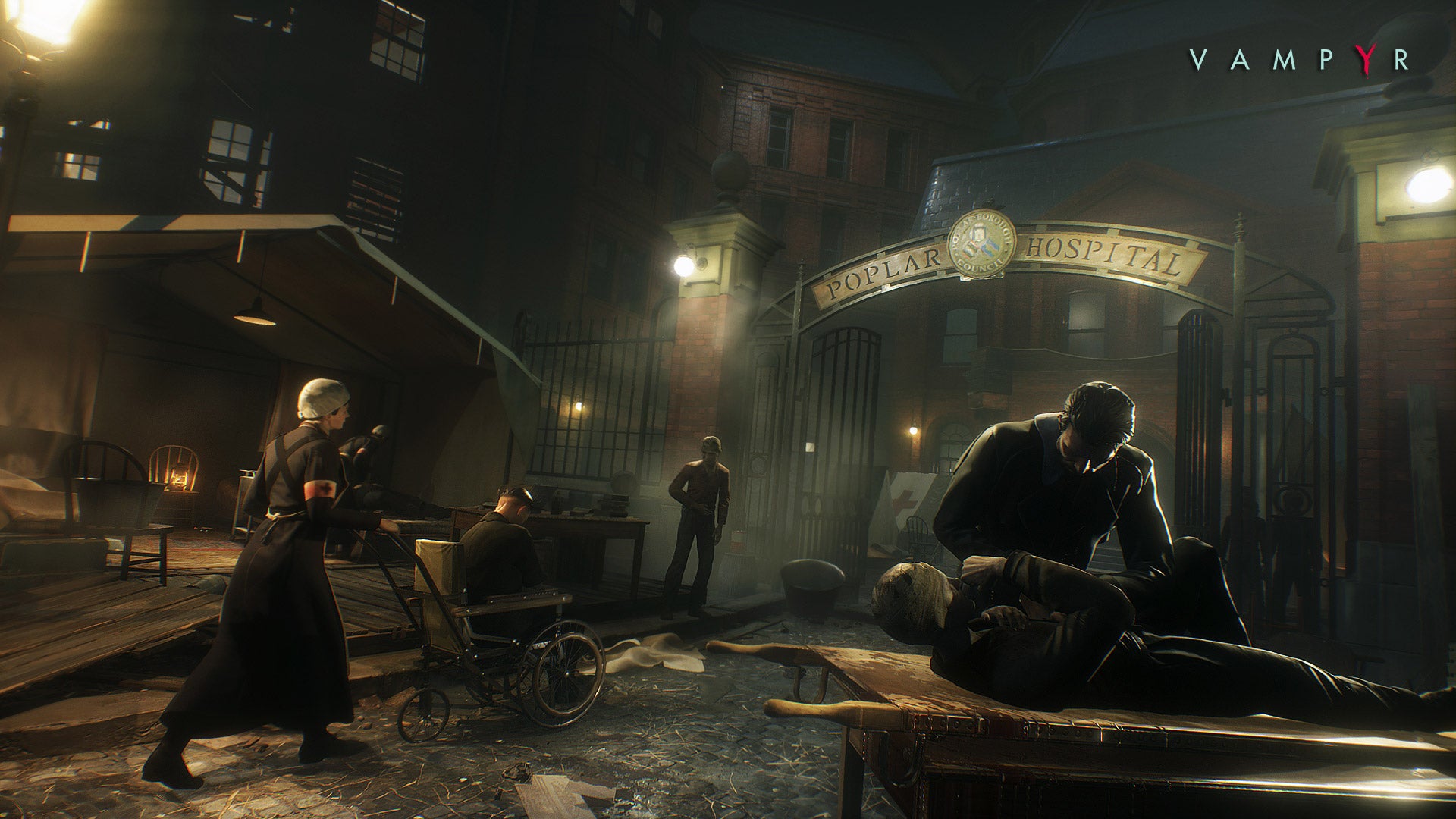 New Vampyr screens show off protagonist's duality | VG247