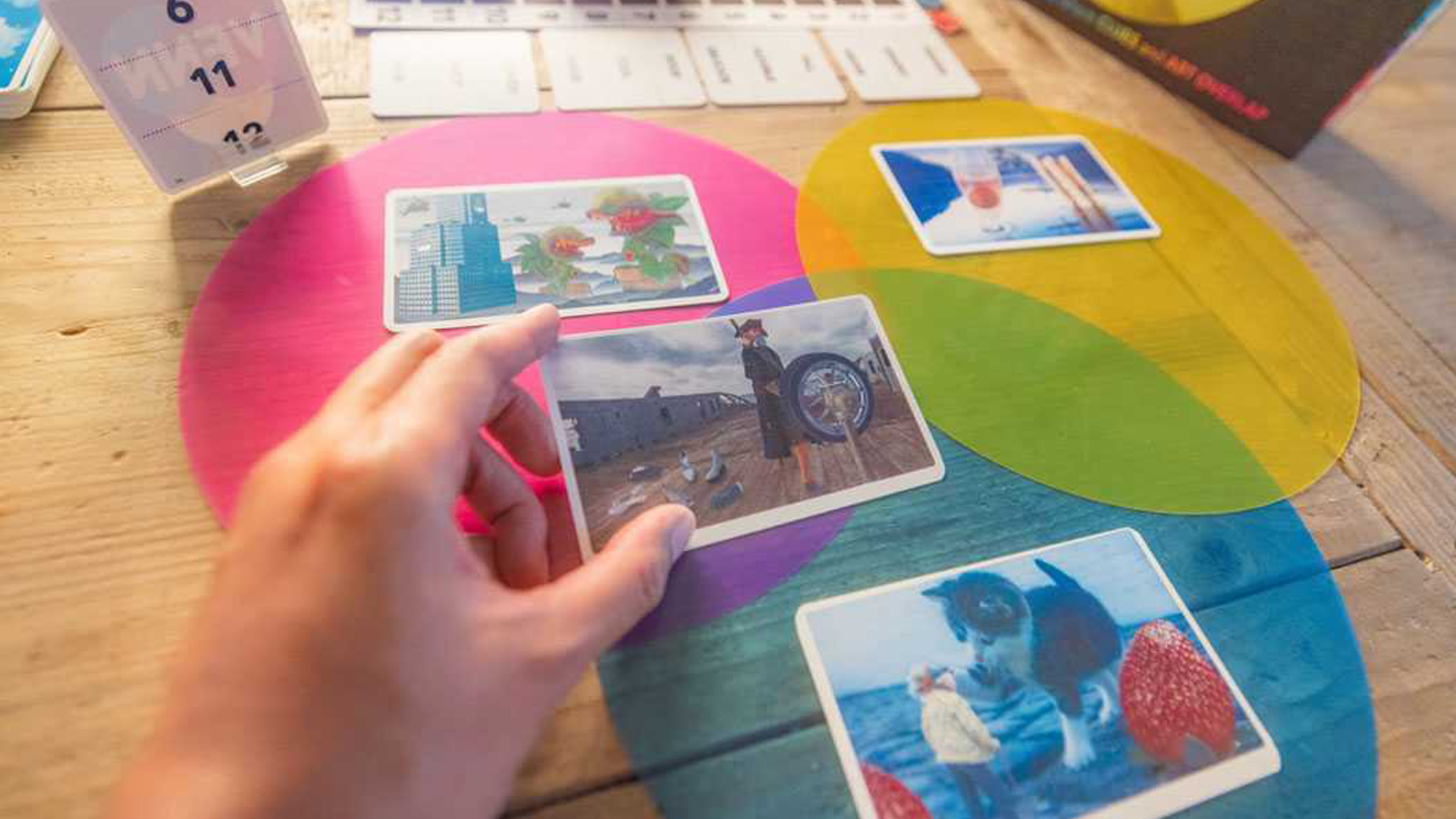 Dixit and Codenames collide in a party board game about Venn diagrams ...