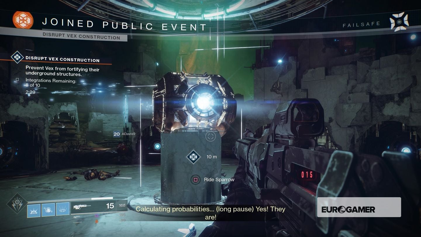 Destiny 2 Heroic Public Events - triggers for Injection Rig, Taken ...