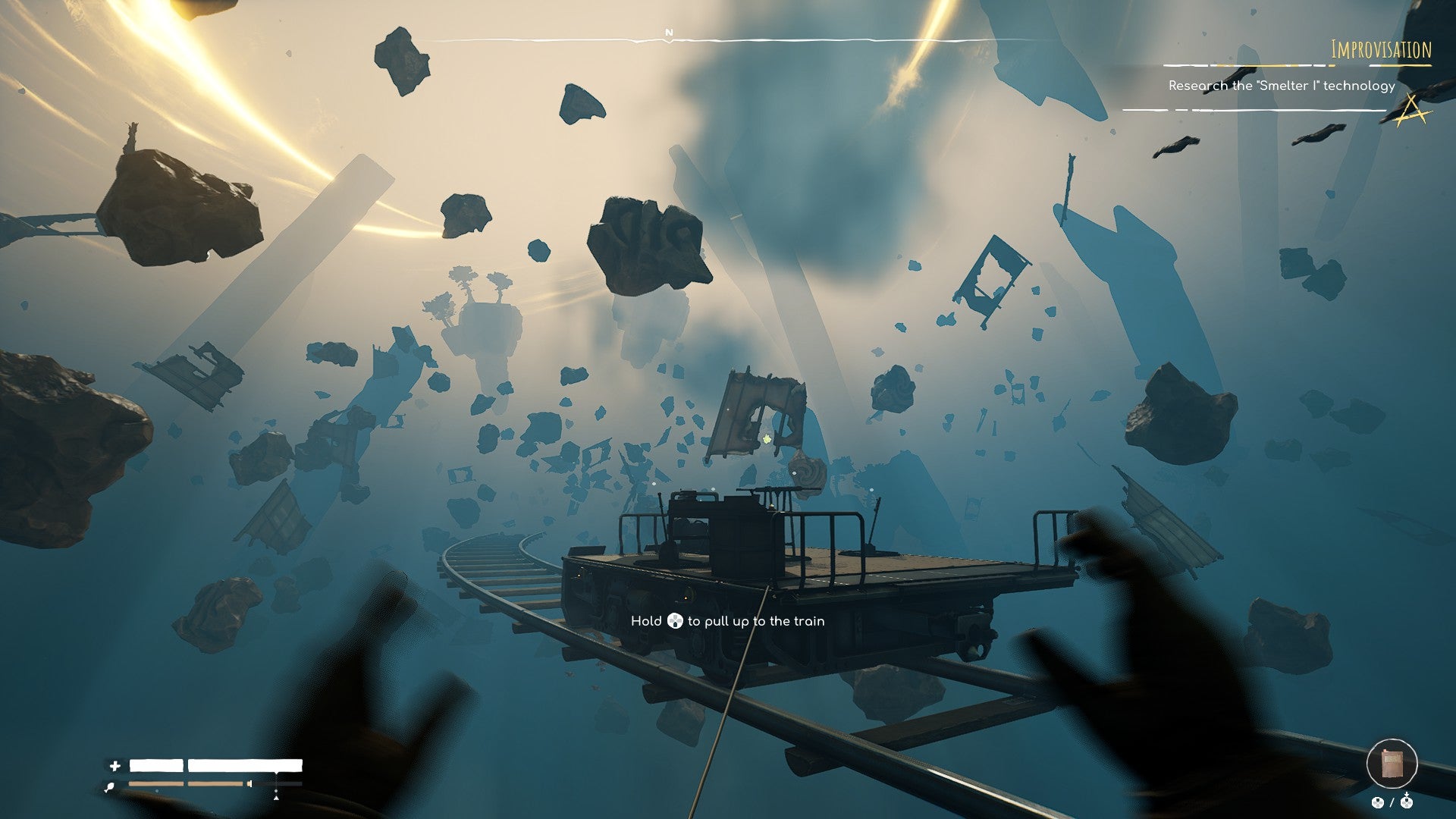 Voidtrain is survival sim about navigating a giant steam train through ...