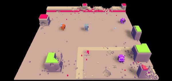 Look, There Go The Voxels: Voxatron | Rock Paper Shotgun