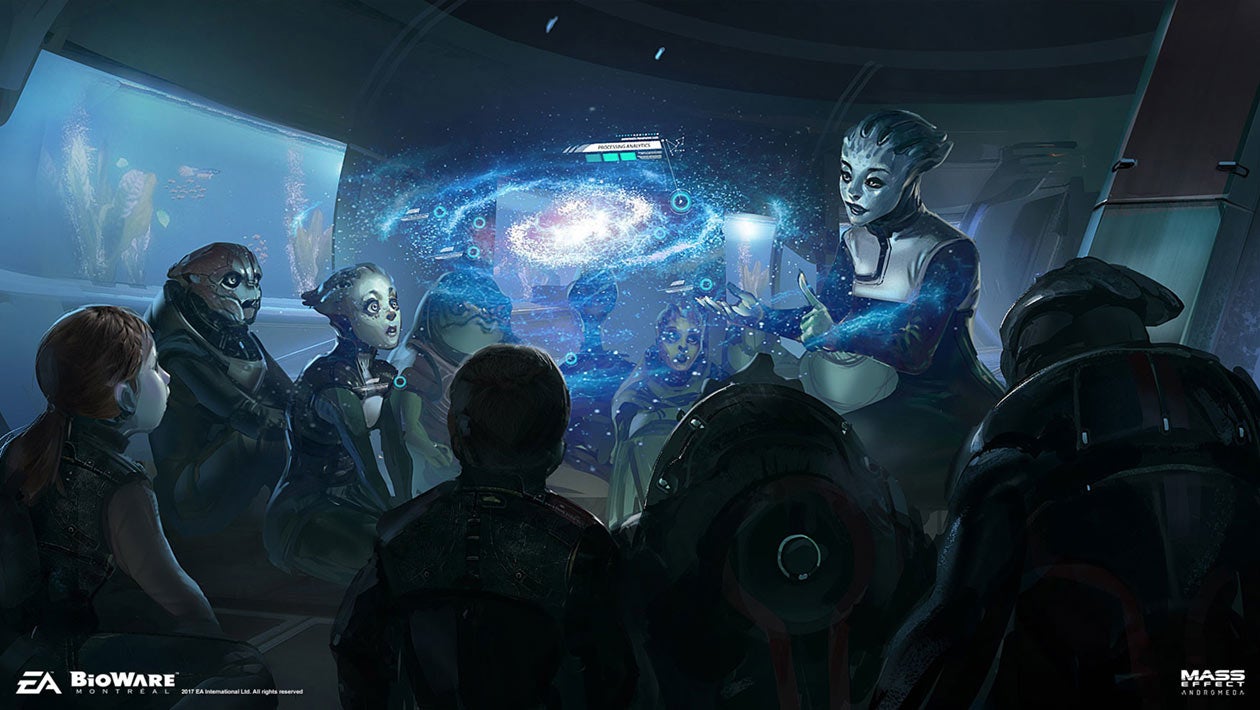 Video Game Concept Art Mass Effect