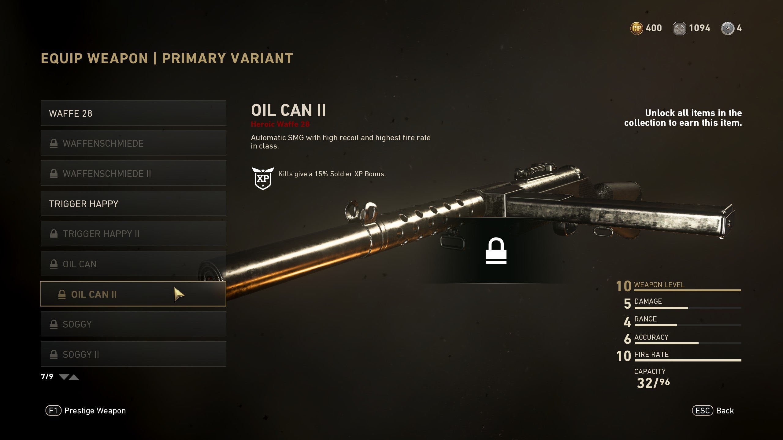 Call of Duty: WW2 - all weapon variants and skins currently in the game ...