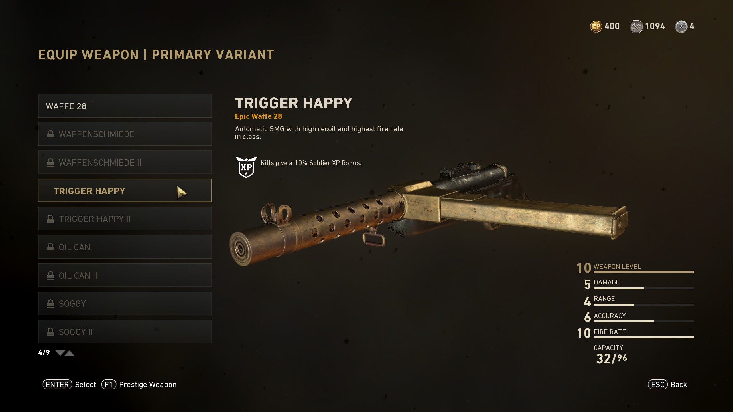 Call of Duty: WW2 - all weapon variants and skins currently in the game ...