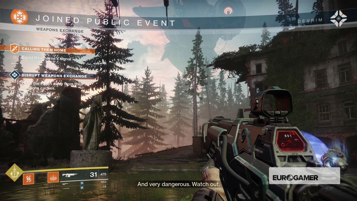 Destiny 2 Heroic Public Events - triggers for Injection Rig, Taken ...