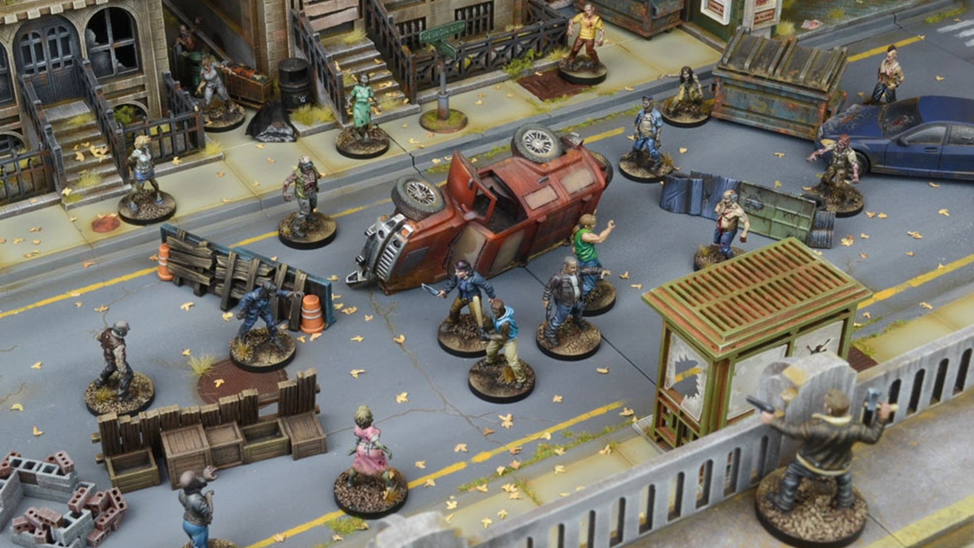 Bloody brilliant The Walking Dead miniatures game All Out War is coming ...