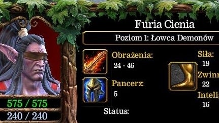 Warcraft 3 - nocne elfy: bohaterowie - opiekun gaju, kapłanka księżyca ...