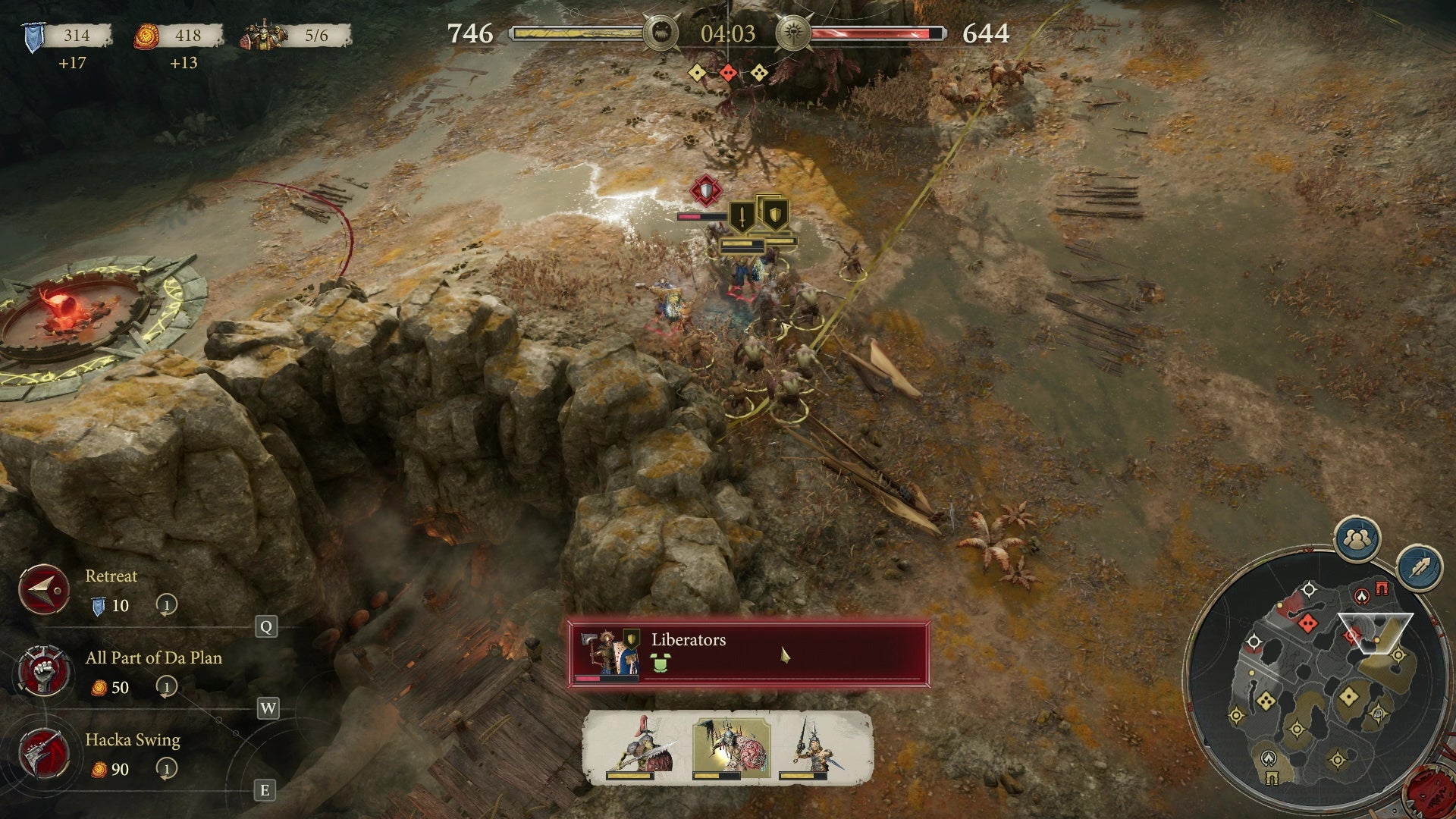 Frontier's Warhammer RTS has fast, frantic tug of war multiplayer ...