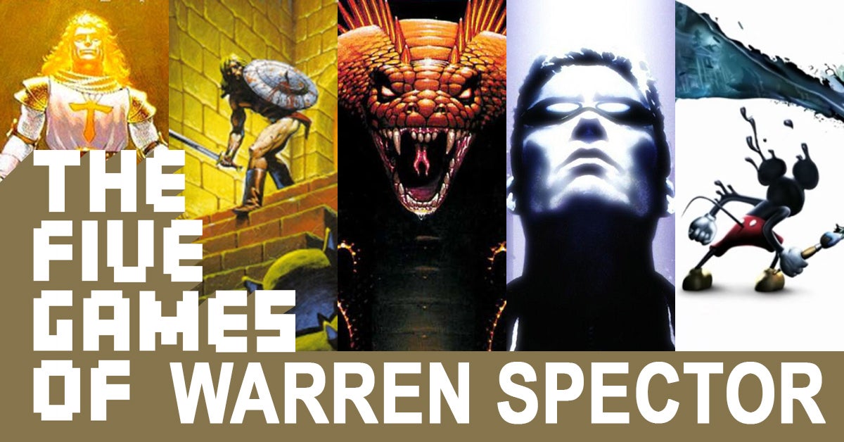The Five Games of Warren Spector | Podcast | GamesIndustry.biz