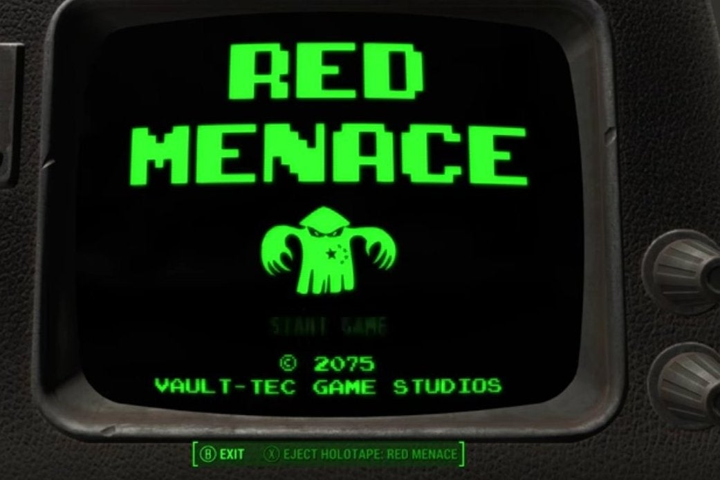 Watch Fallout 4's hidden mini-game parody an arcade classic | Eurogamer.net