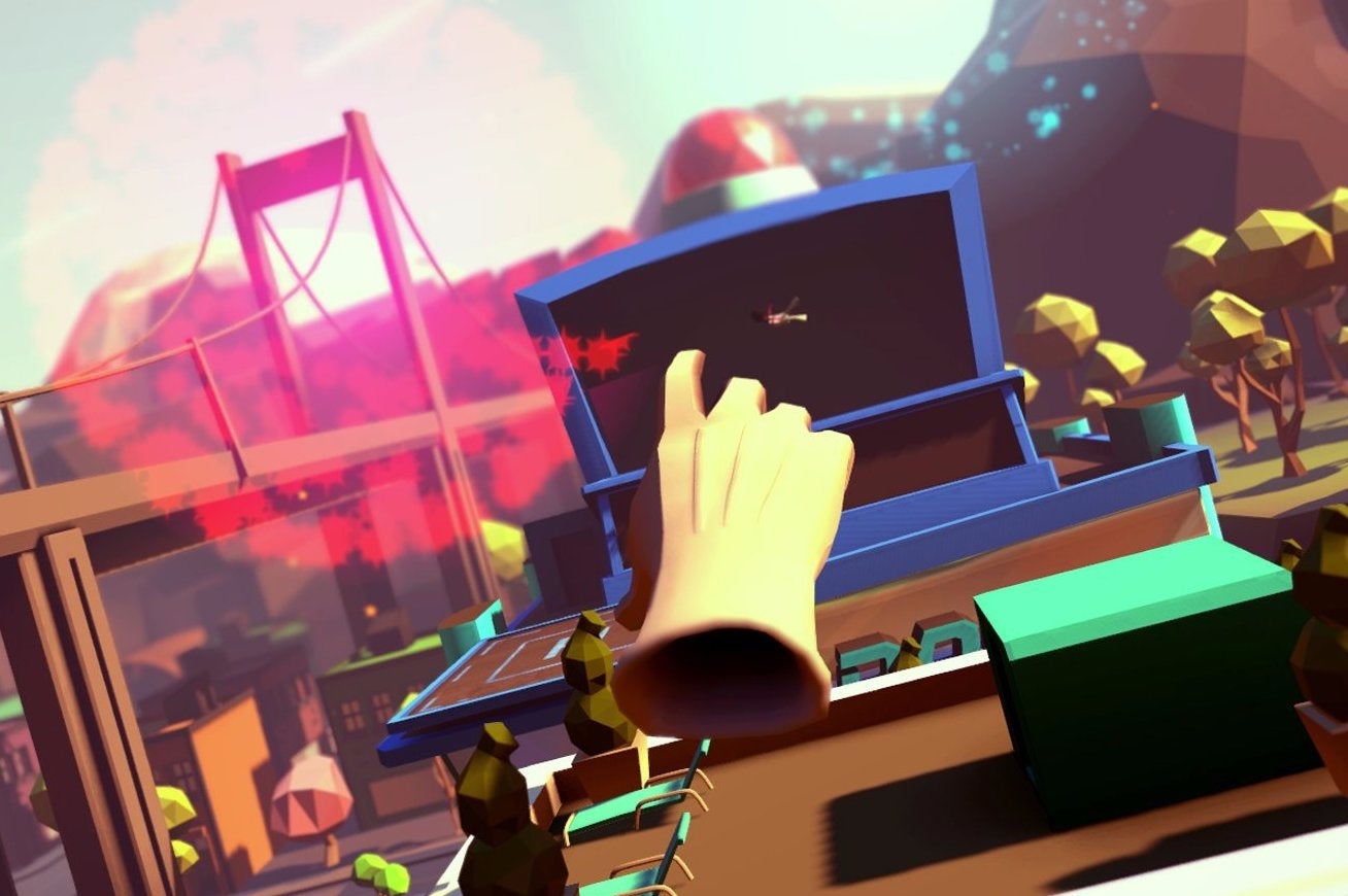 Watch: VR turned Chris into a Giant Cop | Eurogamer.net