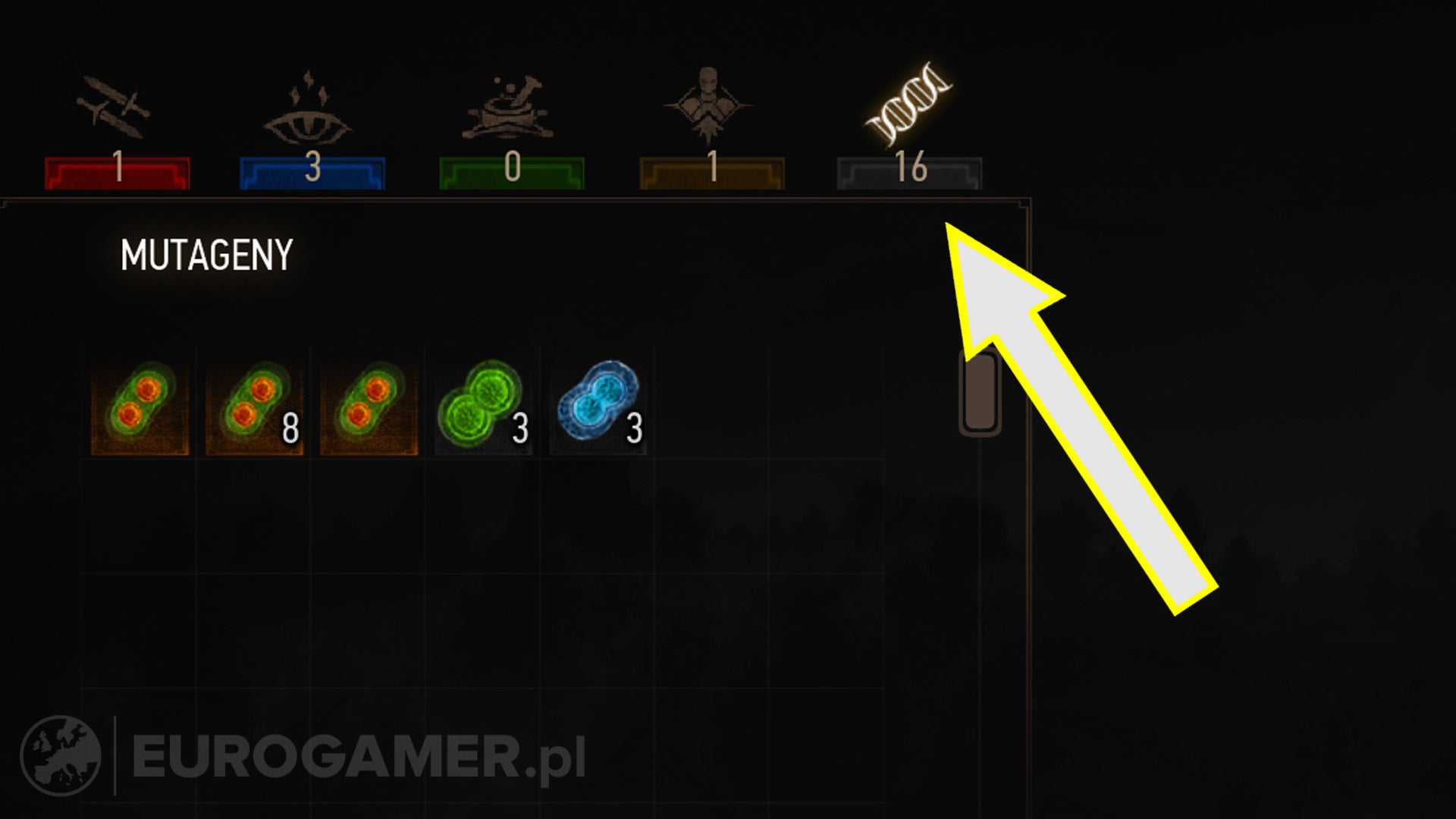 Wiedźmin 3 - mutageny: jak zdobyć, tworzenie, dopasowanie do zdolności ...