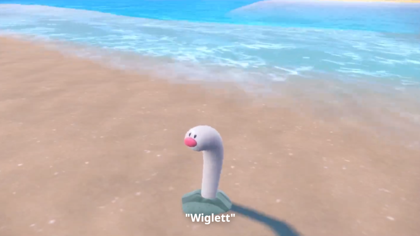 A Diglett-like Pokémon called Wiglett has been revealed for Scarlet and ...