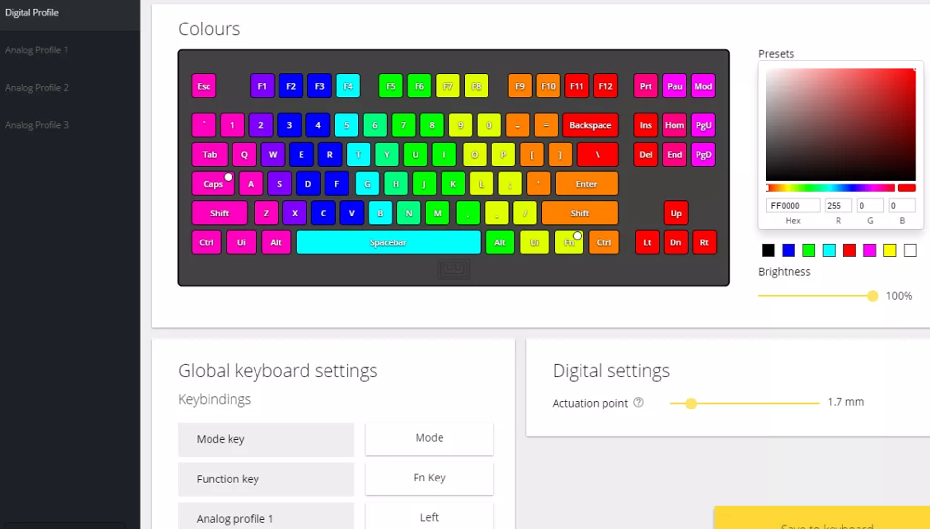 Wooting one review: gaming's first analogue mechanical keyboard ...