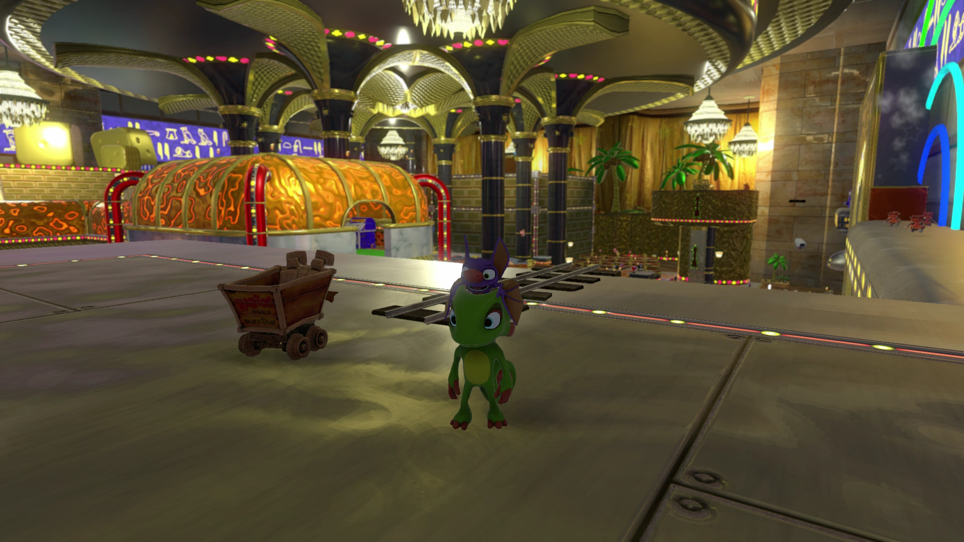 Yooka-Laylee - World 4 boss INEPT strategy - Explore Capital Cashino's ...