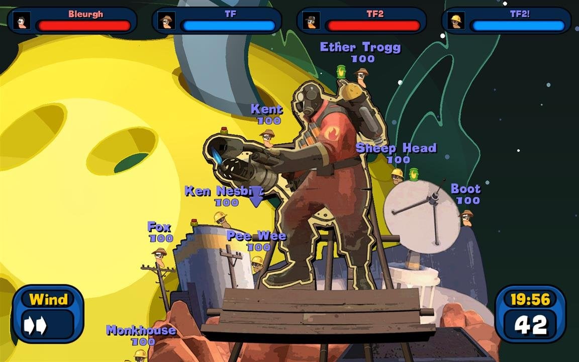 Worms Reloaded gets TF2-themed DLC | Eurogamer.net