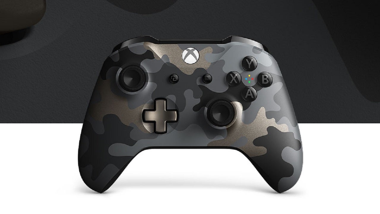 Xbox One Controller Blue Camo