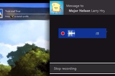 Xbox One New Message