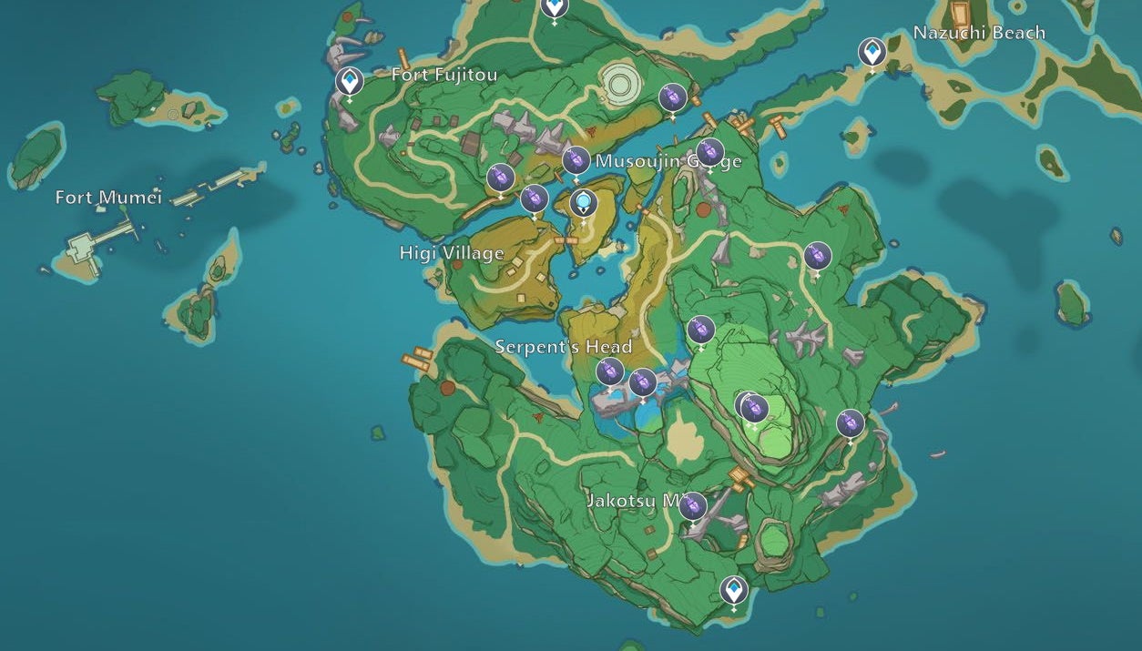 Genshin Impact Heizou materials guide and Onikabuto locations | VG247