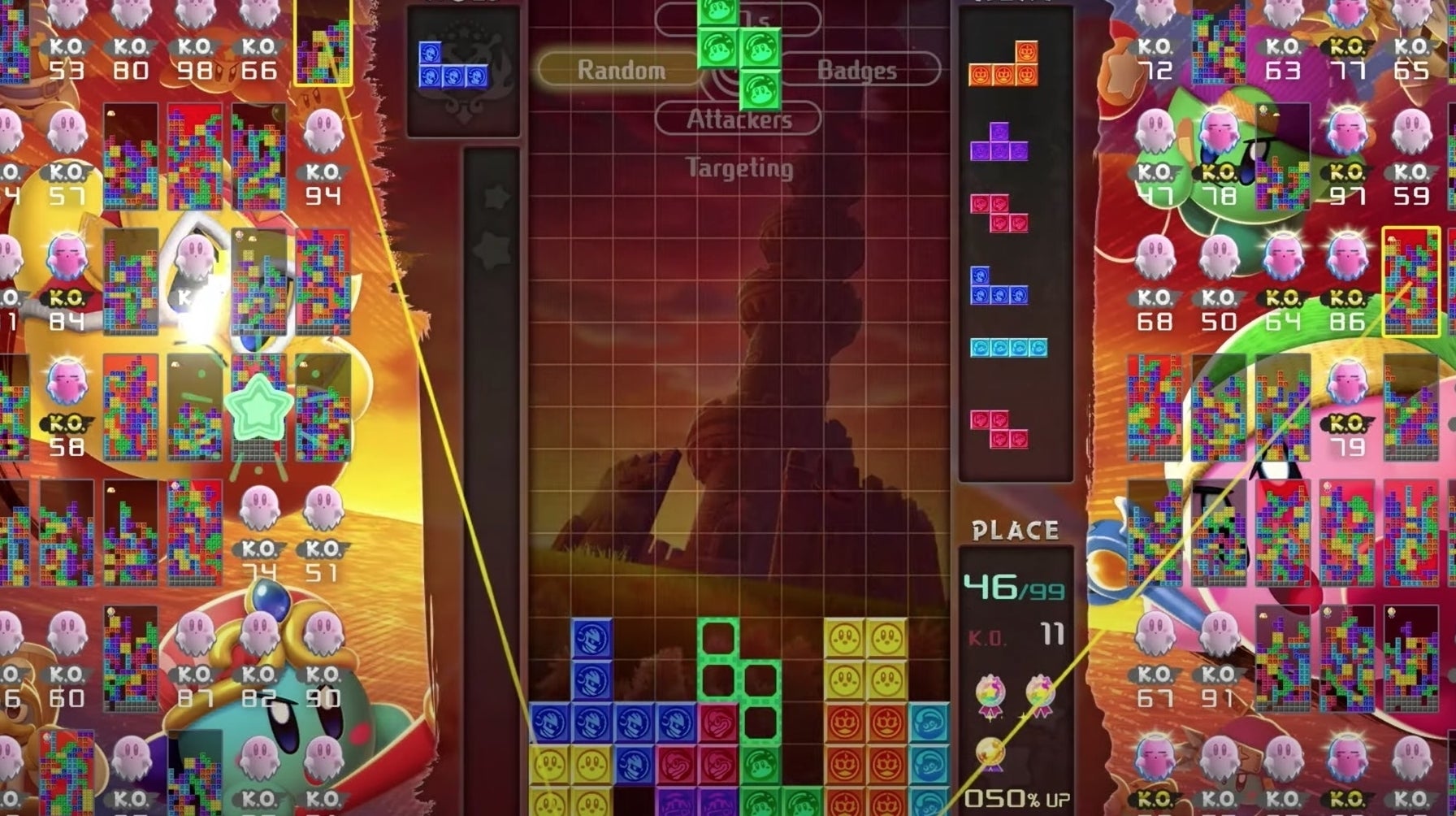 You can unlock a new Kirby theme in Tetris 99's latest limited-time ...
