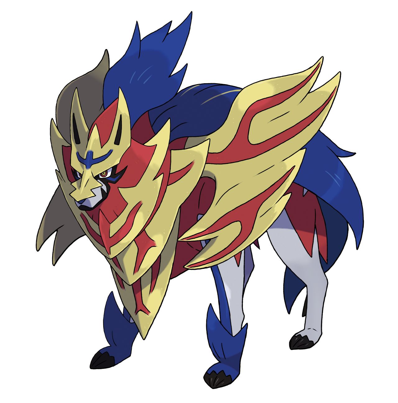 Legendary Wolf Pokemon