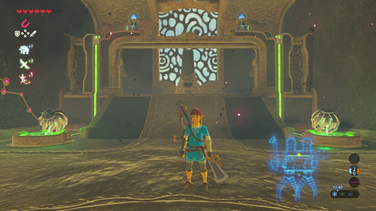 Zelda: Breath of the Wild - Vah Naboris dungeon, all terminal solutions ...