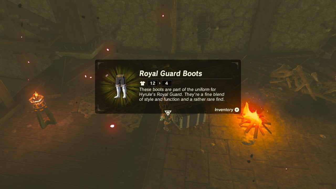 Zelda Breath of the Wild Royal Guard Gear - Where to Find the EX Royal ...