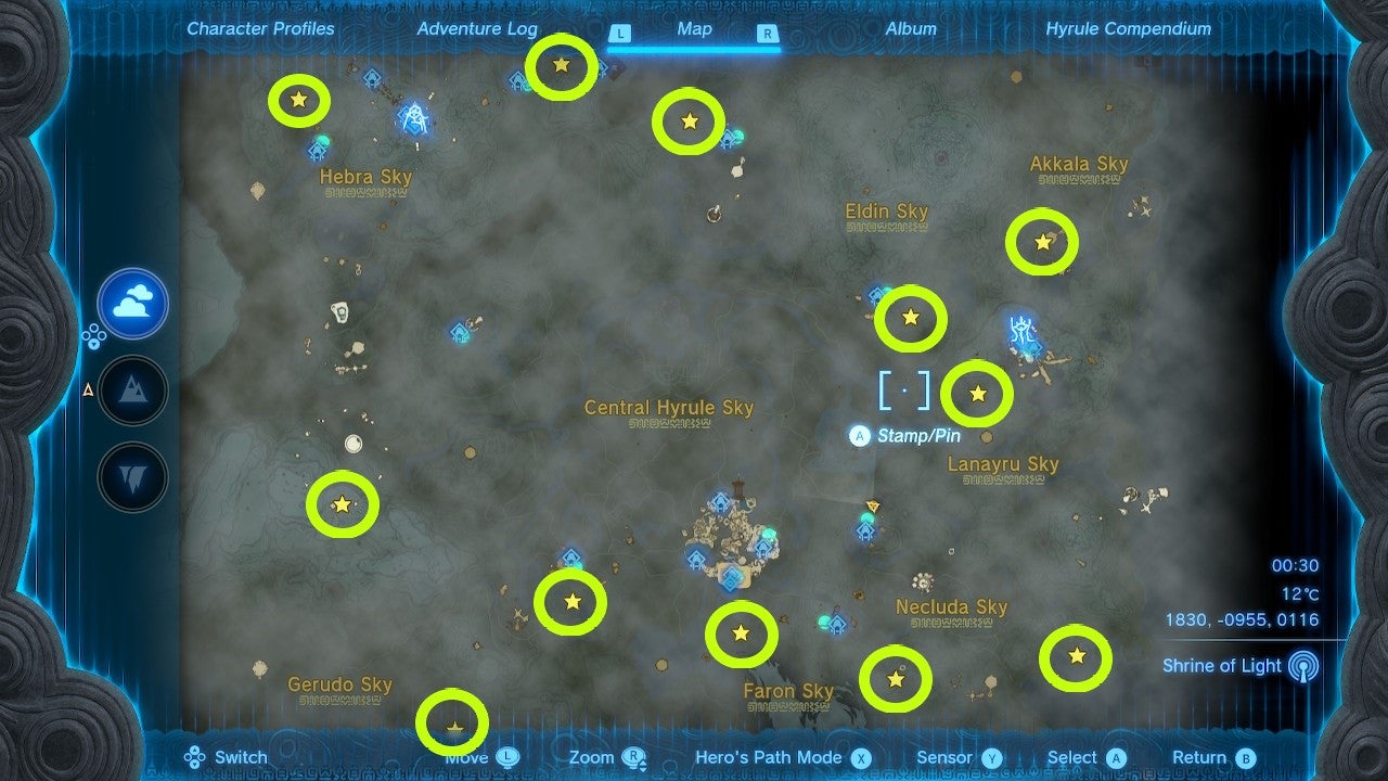 Zelda: Tears of the Kingdom Ancient Hyrulean Text locations | VG247