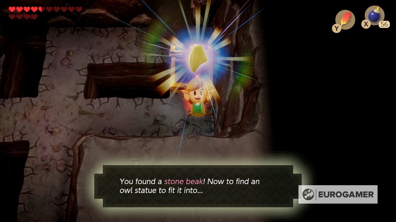 Zelda: Link's Awakening - Turtle Rock dungeon explored, crystal ...